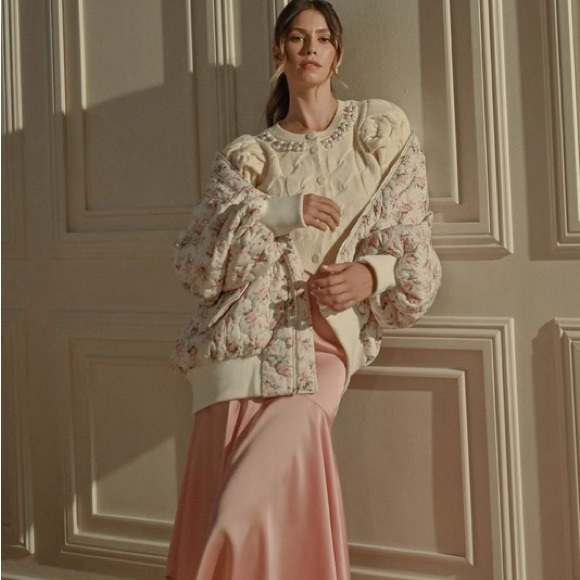 The House of Fleur | Jackets & Coats | Rose Garden Quilted Jacket ...